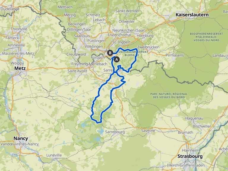 Triathlon selfsupported_Radstrecke 2025 | Rennrad-Tour | Komoot